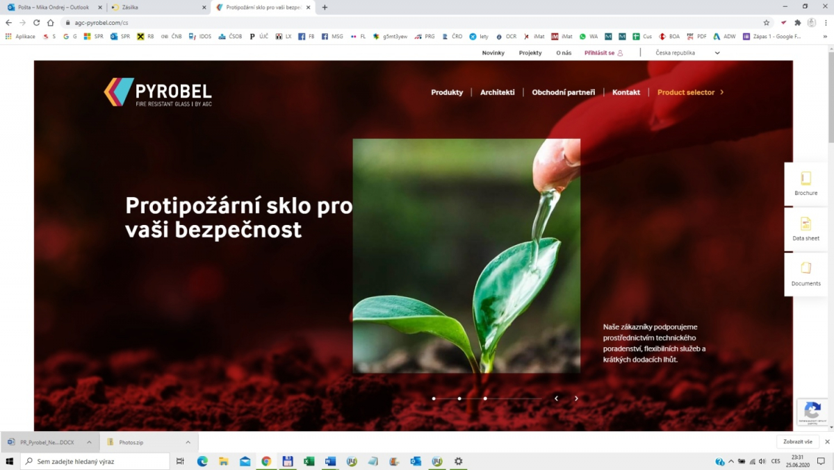 Společnost AGC představuje nový web pro svou protipožární škálu Pyrobel ...