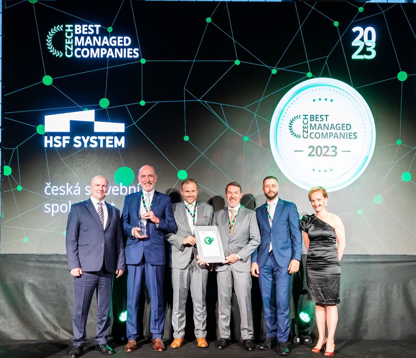 HSF System patří k nejlépe řízeným firmám v Česku - Materiály pro stavbu