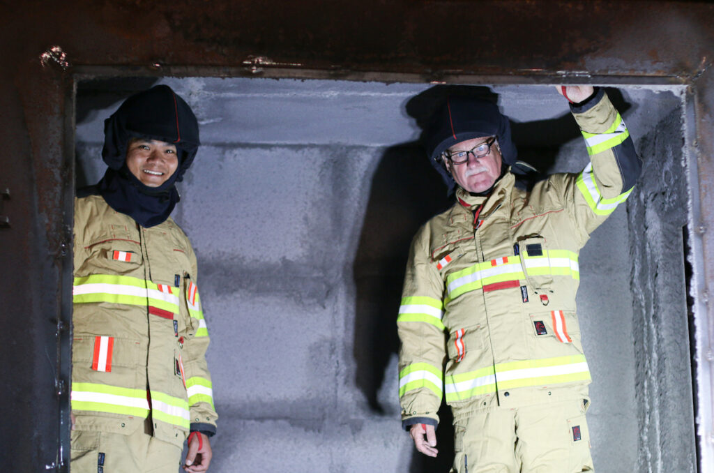 Ocelová konstrukce odolá požáru díky patentované vrstvě geopolymeru ...