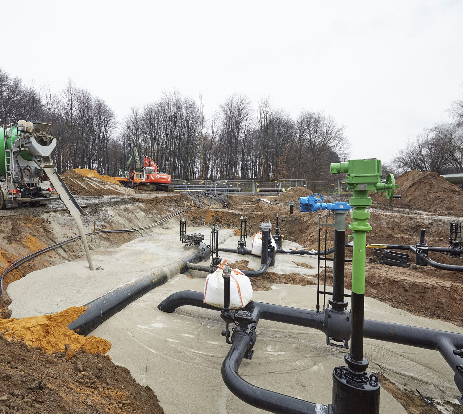 Zpětné zásypy TERRAFLOW® - Materiály pro stavbu